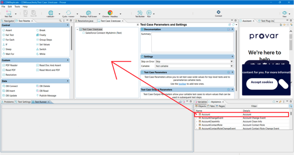 Create records via API | Provar Documentation